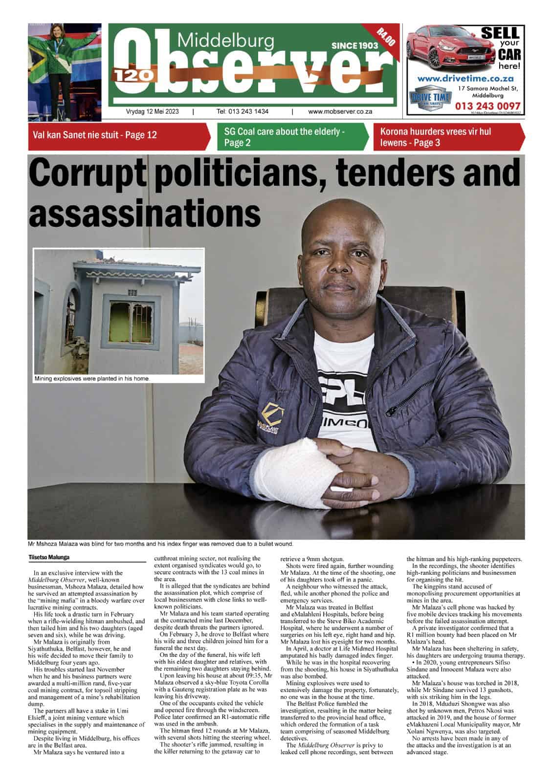 Prominent businessman assassinated in suspected multi-million rand ...