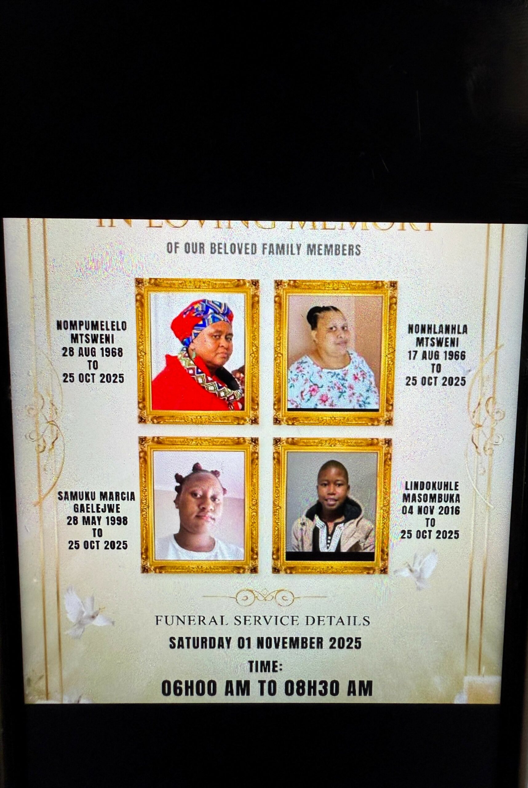 Four family members died in N11 crash | Middelburg Observer
