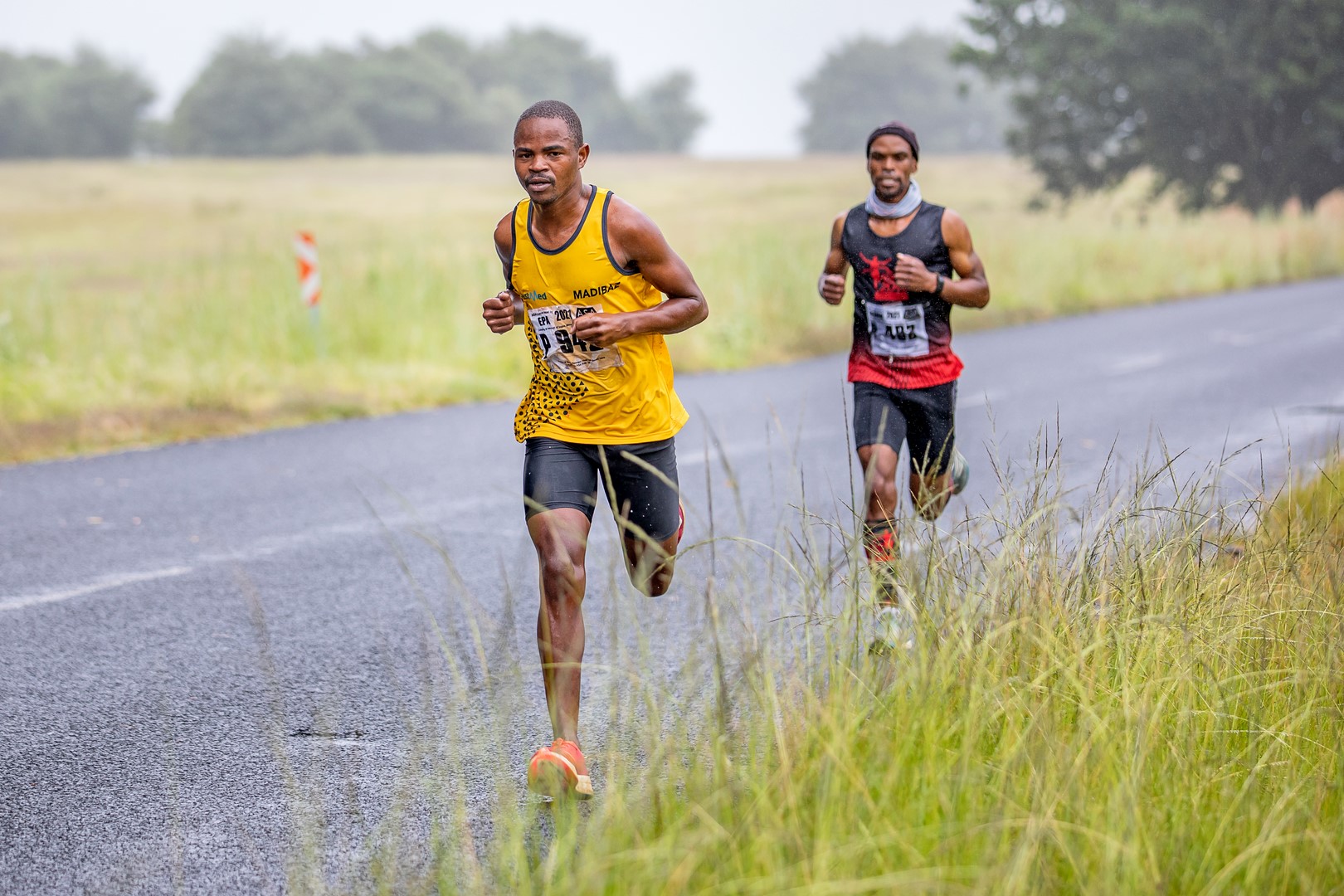 Paton Banda sets the pace during Shalom Half Marathon | Highvelder News