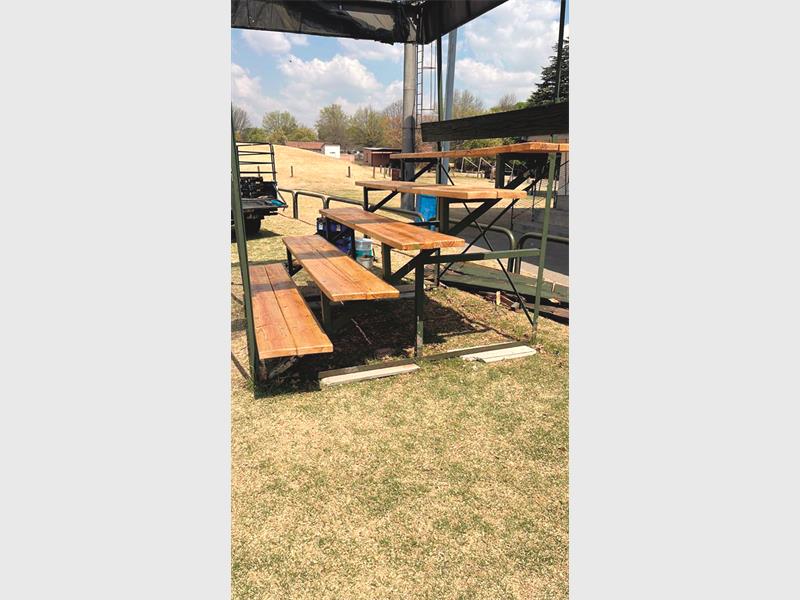 Welldoers work around the clock to spruce up AJ Swanepoel Stadium in ...