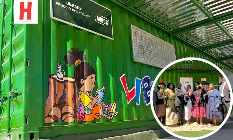 GALLERY - AVBOB’s 71st container library opens at Ermelo school ...