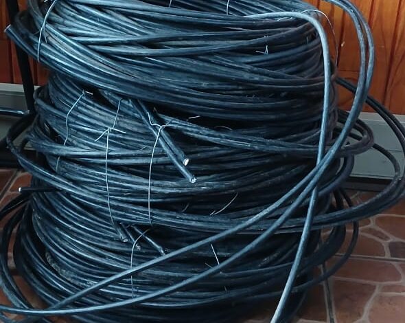 Four arrested after police recovers stolen aluminium cable worth R50 ...