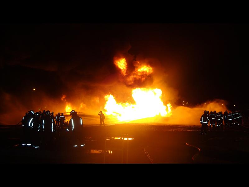 Fire fighters do training at Sasol | Ridge Times