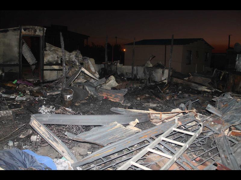 Shack burn down | Ridge Times