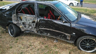 [BREAKING NEWS] Car rolls in PDP Kruger Street in Secunda | Ridge Times