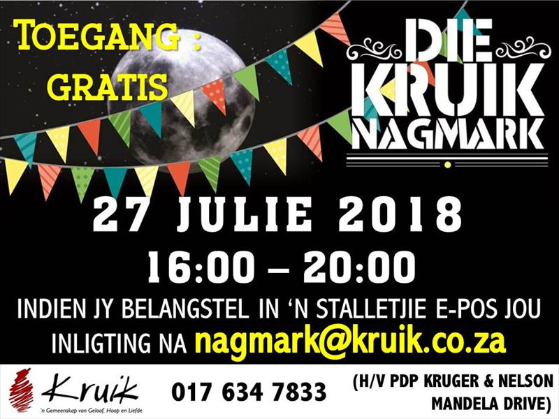 Kruik Kerk bied nagmark aan in Secunda | Ridge Times