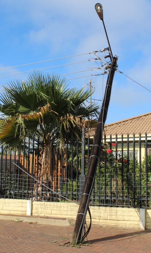 Fallen electricity poles in Trichardt leave residents powerless | Ridge ...