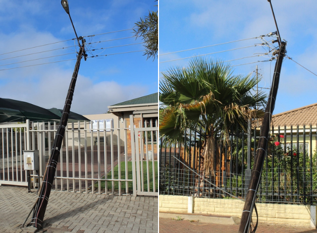 Fallen electricity poles in Trichardt leave residents powerless | Ridge ...