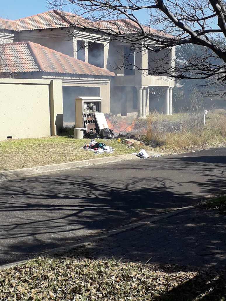 Electricity box goes up in flames in Secunda | Ridge Times