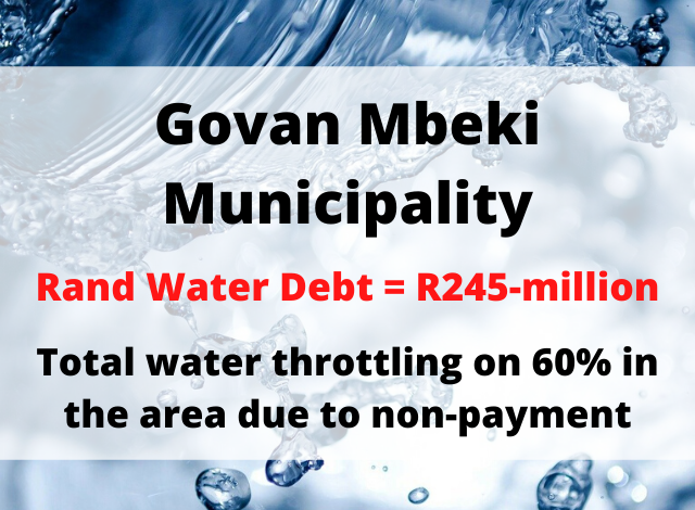 Govan Mbeki Municipality fails to honour payment agreement with Rand ...