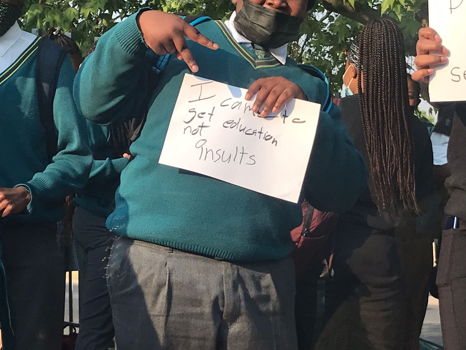 Learners protest against racism at Hoërskool Secunda | Ridge Times