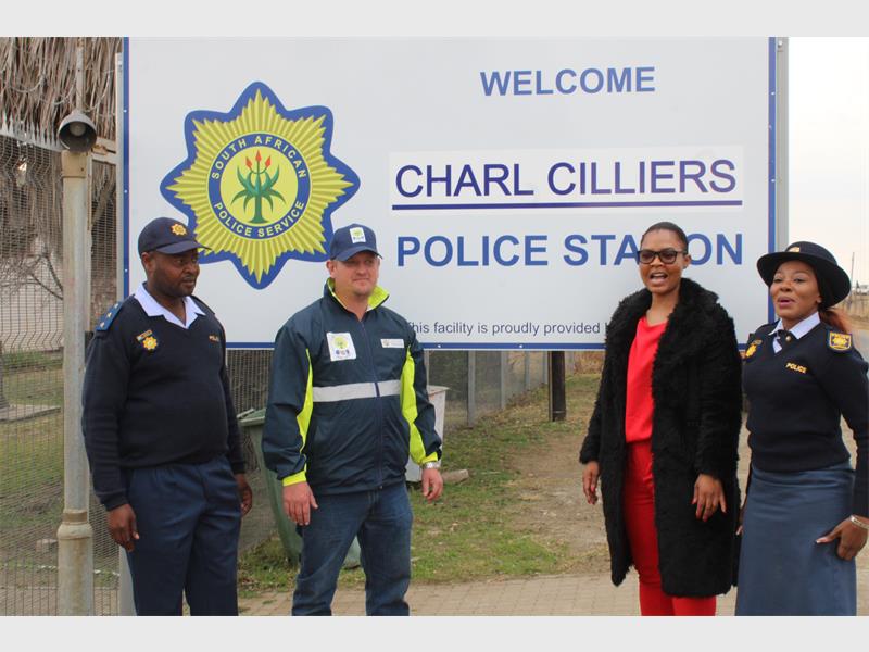 Capt Nkosinathi Khanyile is the new commander of Charl Cilliers Police ...