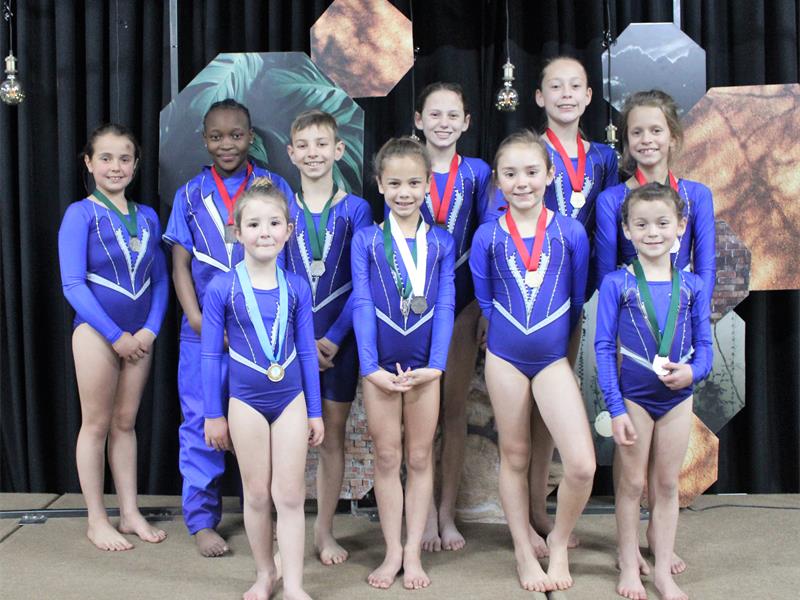 Delmas Gimnastiekklub oes medaljes | Ridge Times
