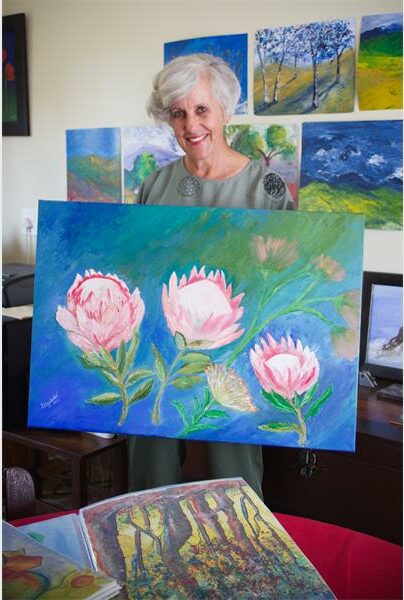 Elizabeth Kendall deel haar liefde vir kuns | Ridge Times