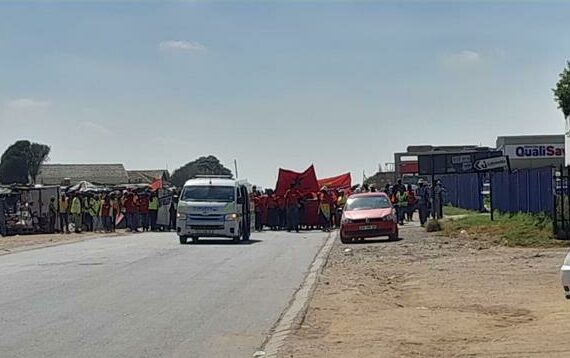 SACP marches to eMbalenhle Police Station | Ridge Times