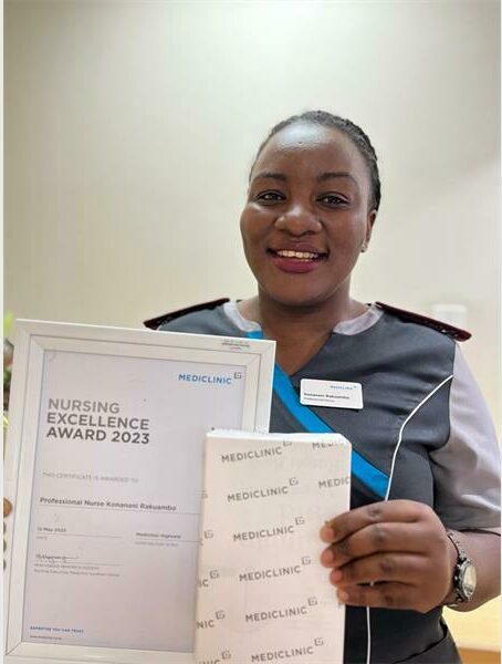 Konanani chosen as best nurse at Mediclinic Highveld | Ridge Times