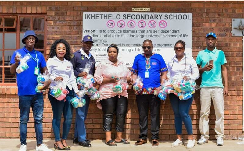 Dignity packs distributed to girls in eMzinoni | Ridge Times