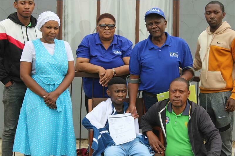 Zimeleni Disabled Association registers trust to assist a boy after ...