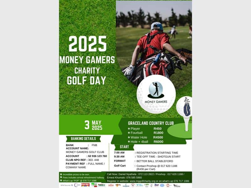 Play golf in Secunda for charity | Ridge Times