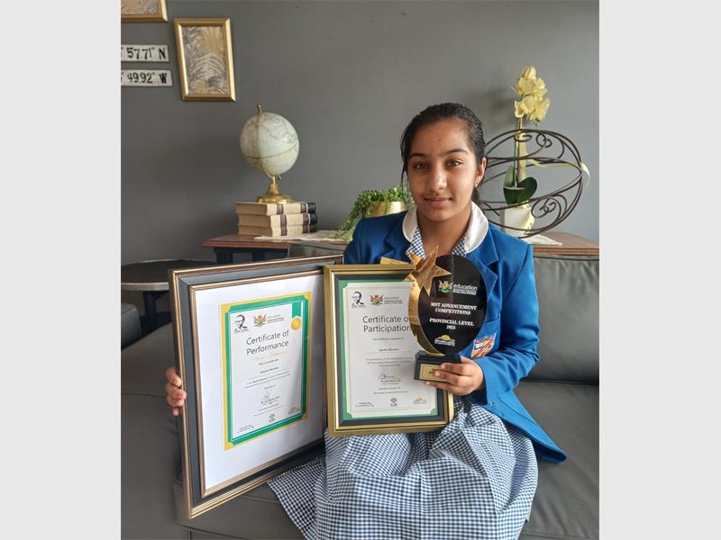 Learner at Standerton Primary School wins first place in maths in ...