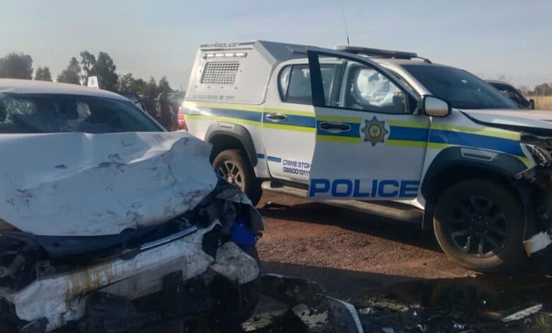 Five arrested after police pursuit ends in crash near Delmas | Ridge Times