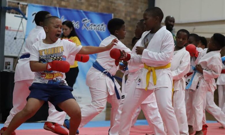 Karatekas from Secunda and Standerton sharpen their skills during squad ...
